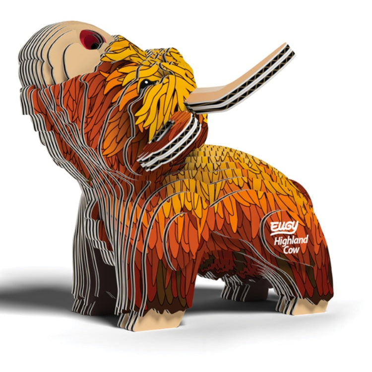 EUGY Highland Cow | The Toy Shop