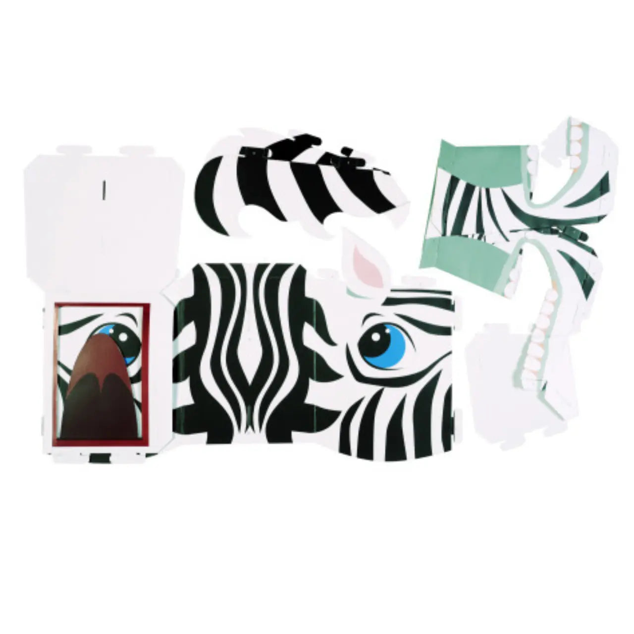 Zebra 3D Mask Card Craft | The Toy Shop