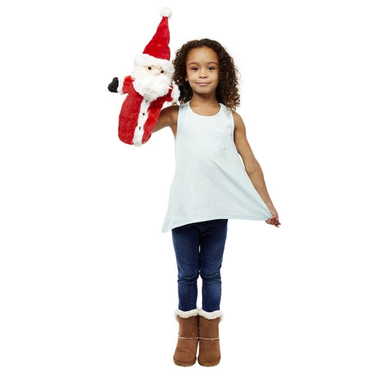 Santa Long Sleeved Puppet | The Toy Shop