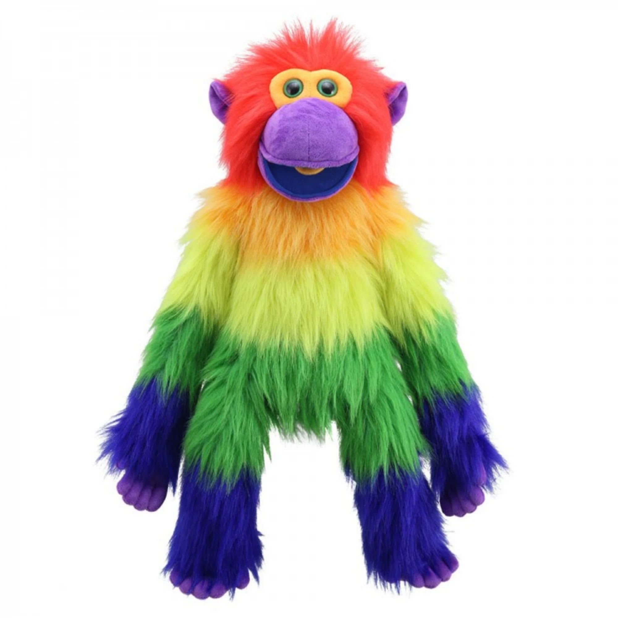 Rainbow Monkey Puppet | The Toy Shop