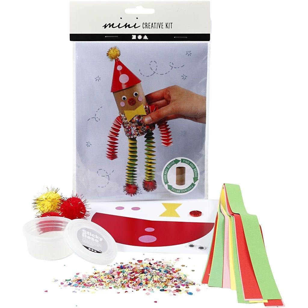 Creative mini kit, Toilet roll clown | The Toy Shop